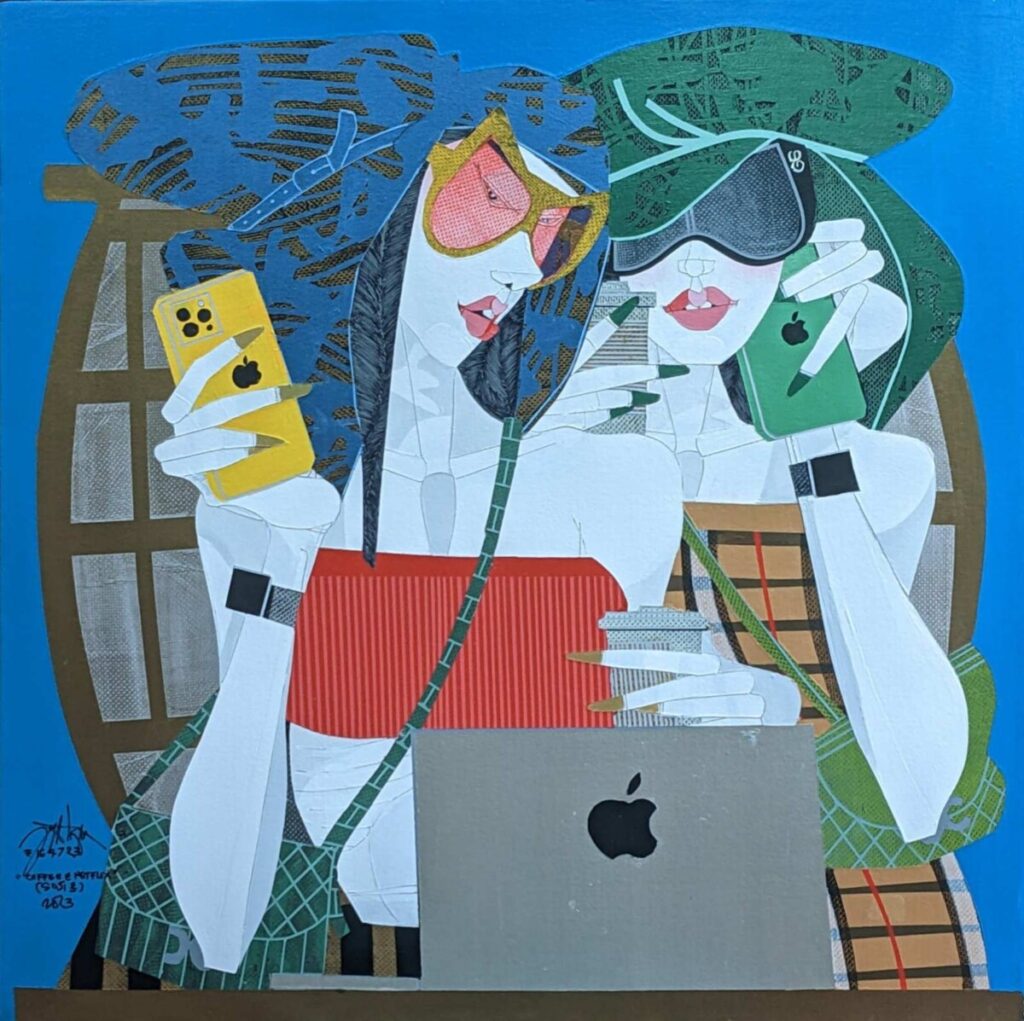 Coffee & Netflix by Jeff Dizon