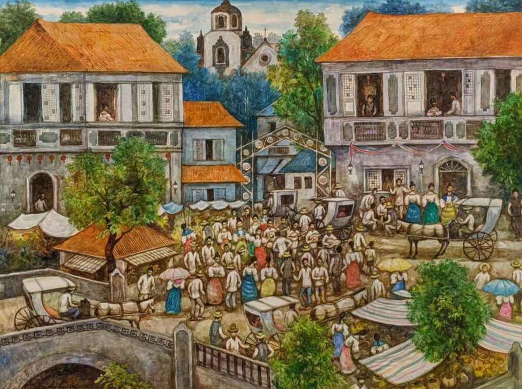 A Day in the Town Square: Life in Colonial Philippines by Eberle ...