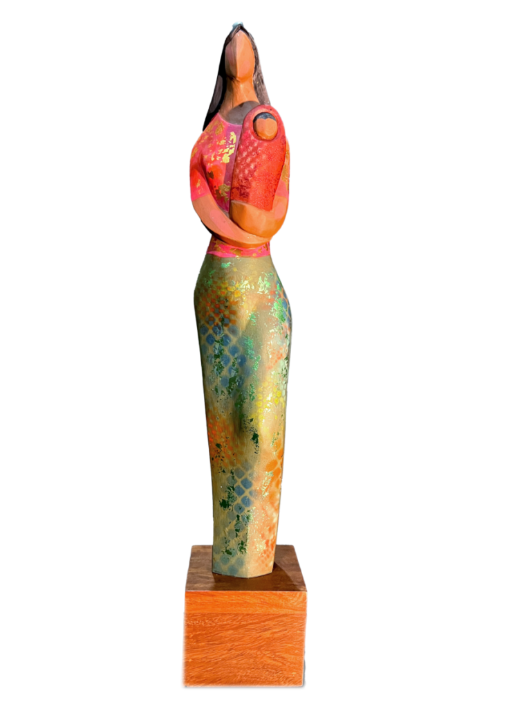 Bisig ng Ina (A Mother’s Arms) by Manuel Baldemor